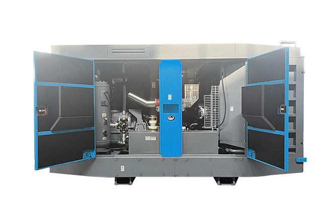 Electric portable screw air compressor DMiningwell 410SCYT