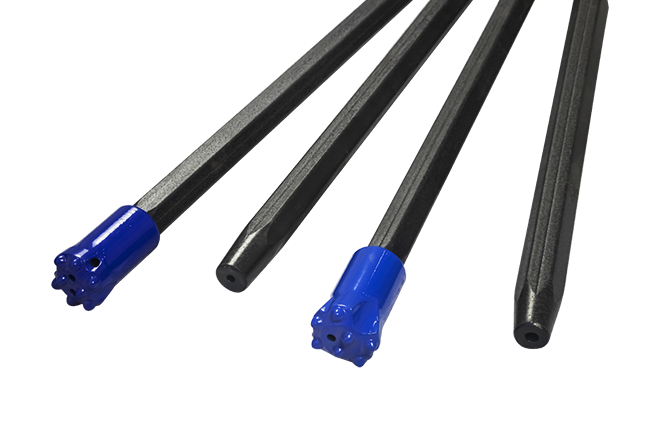 Taper drill rod