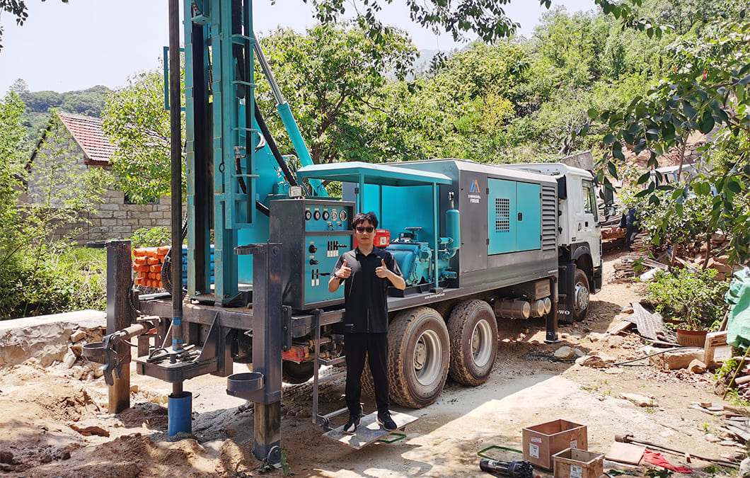 Composition and configuration selection of Truck-mounted water well ...