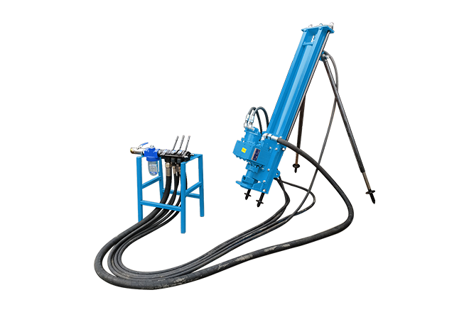 Mini rock drilling machine MW series