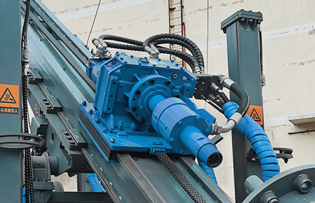 Reverse circulation water well drilling rig MW300G