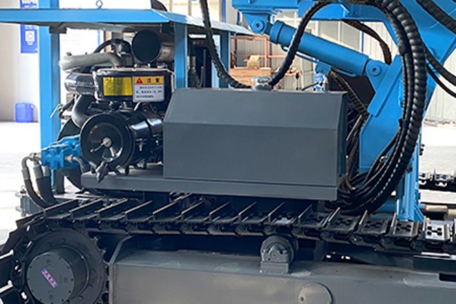 MWGF150 Multifunctional Crawler Photovoltaic Drilling Rig