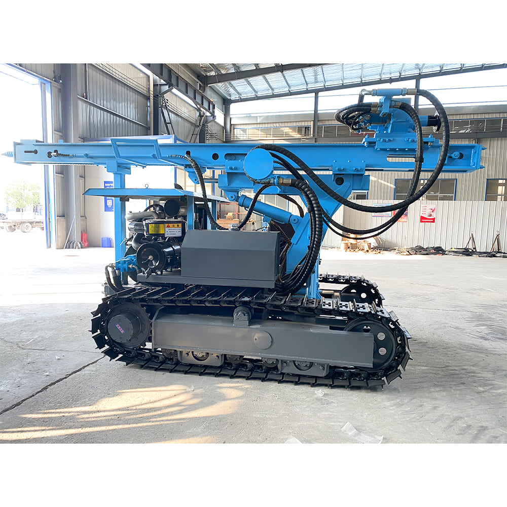 MWGF150 Multifunctional Crawler Photovoltaic Drilling Rig