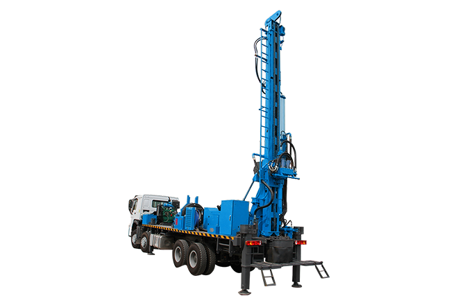 Truck mounted water well drilling rig MWC-500V
