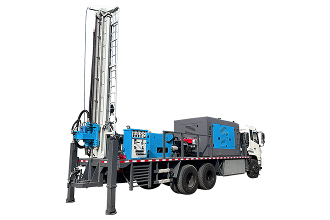 Truck mounted water well drilling rig MWC280IV