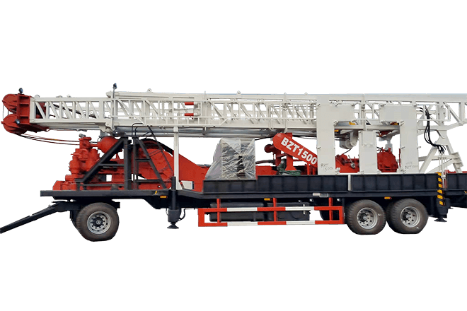 Truck mounted water well drilling rig MWT-300K