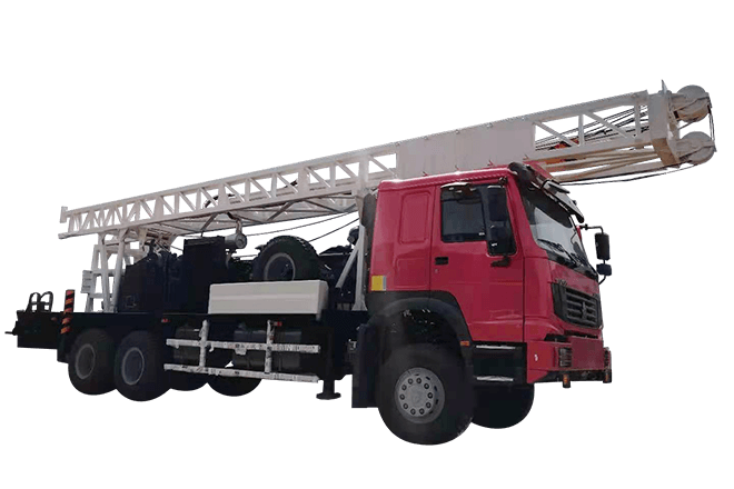 Truck mounted water well drilling rig MWT-300K